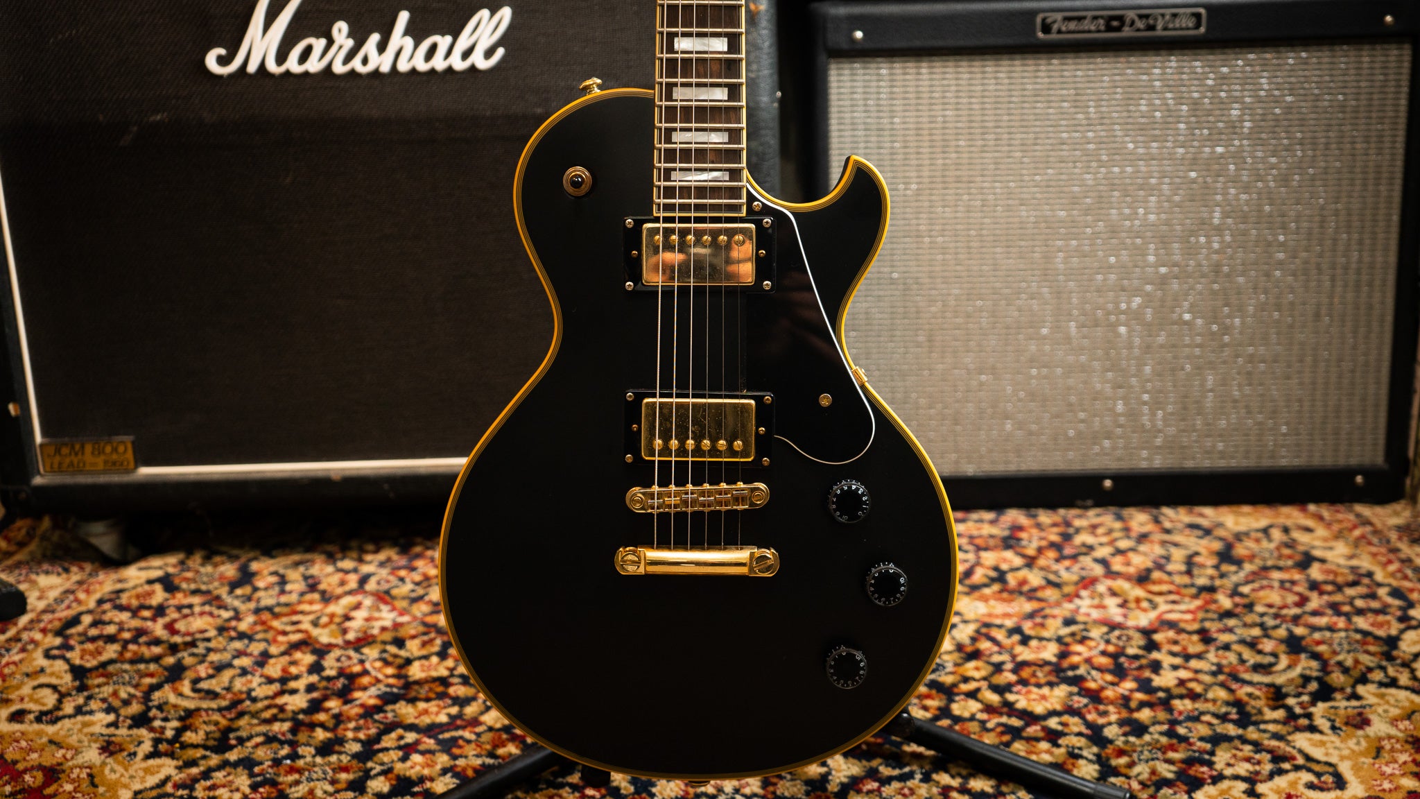 Schecter Solo II Custom Ebony/Aged Black Satin - 658 (Scratch & Dent ...