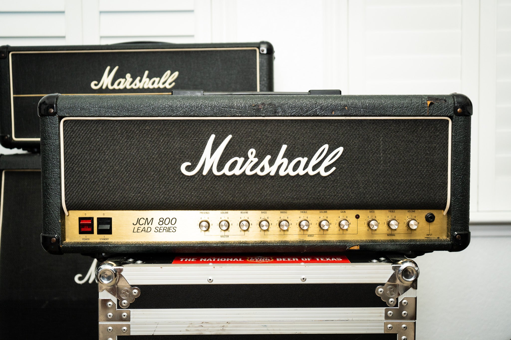 Marshall JCM 800 Lead Series Model 2205 2-Channel 50-Watt Head 1986 ...