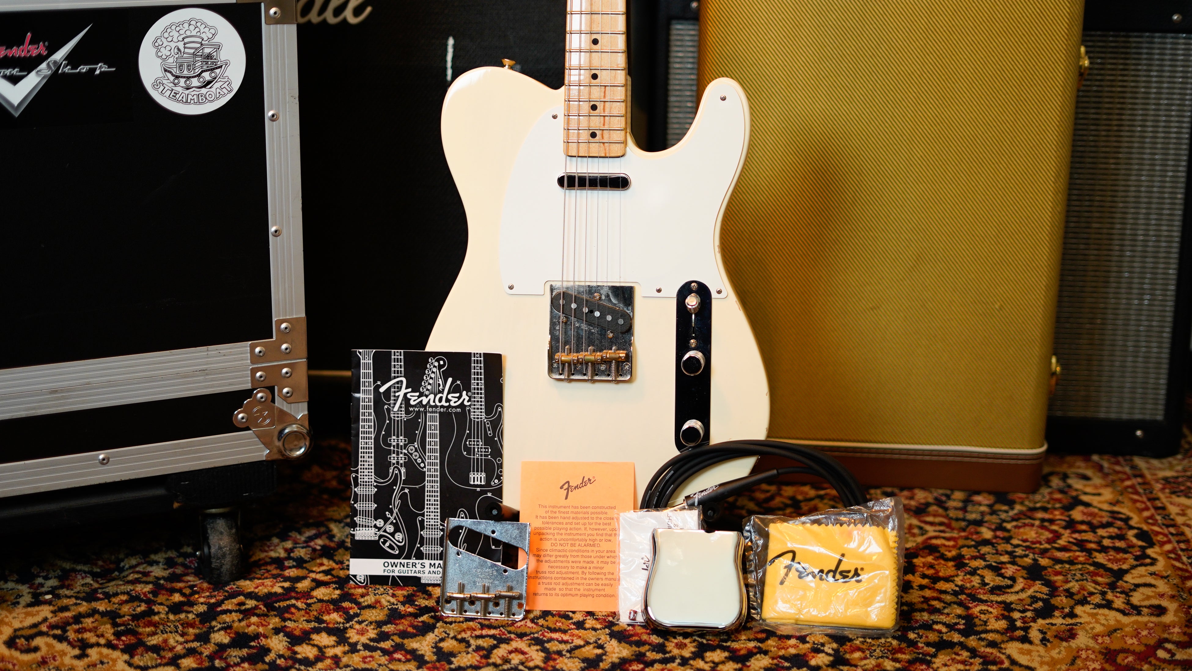Fender American Vintage Reissue '58 Telecaster 2013 - Aged White Blond ...