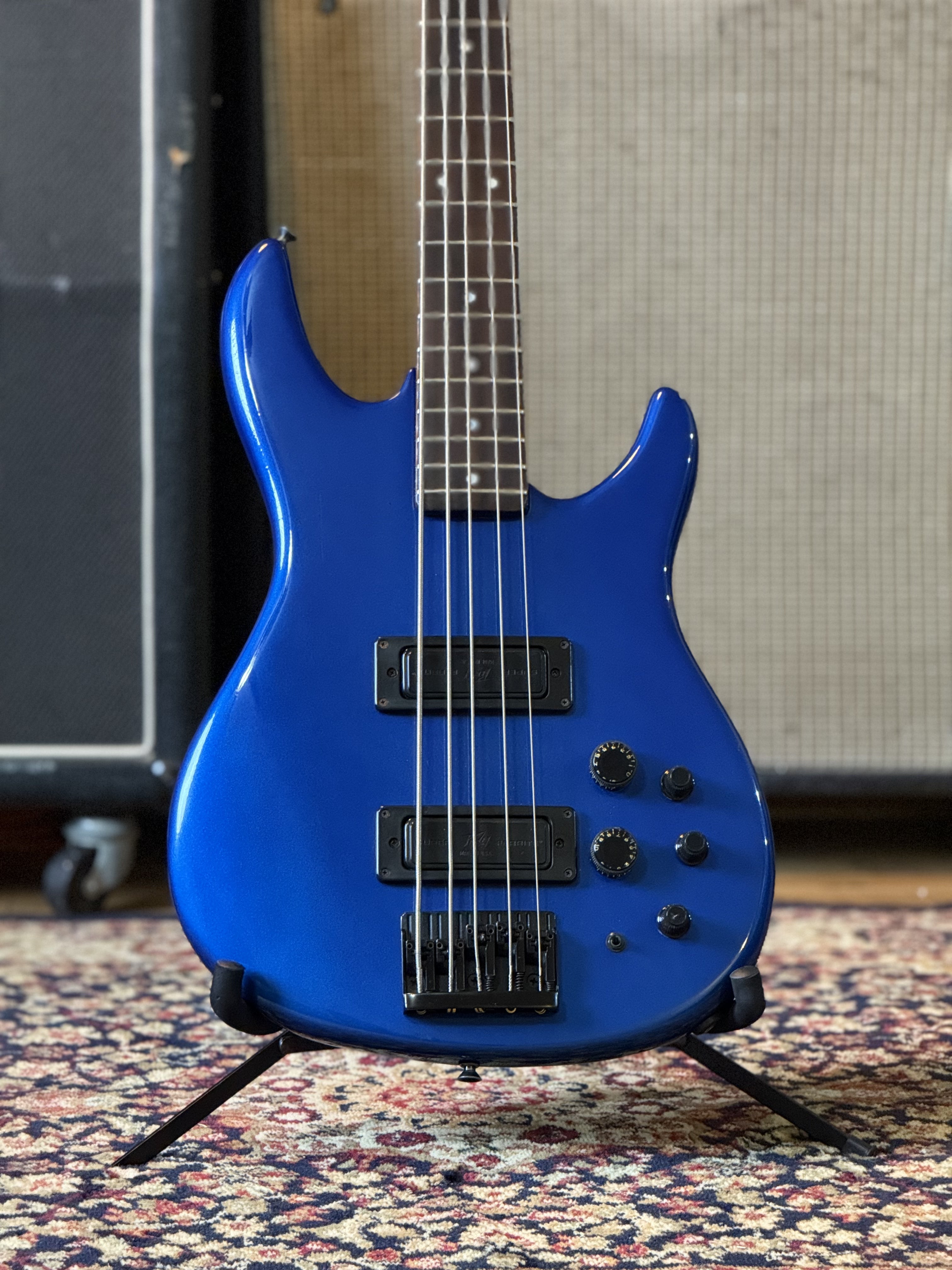 Peavey Dyna-Bass V Mid 90’s - Blue – Texas Tone Factory