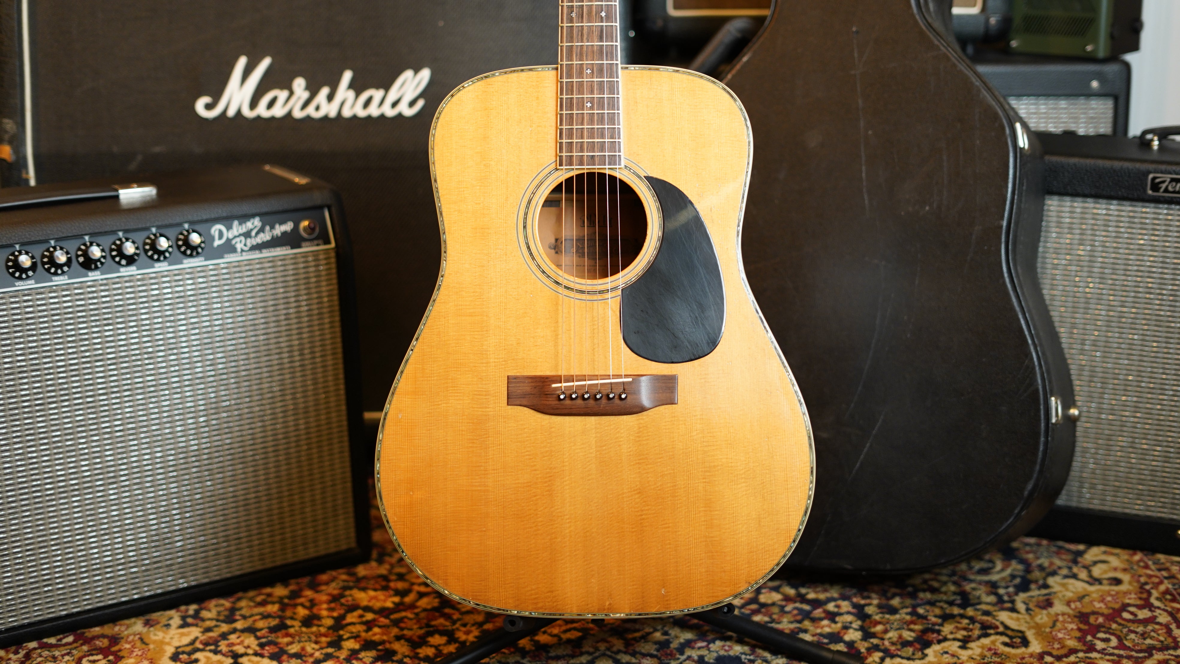 NMI Nashville Musical Instruments Very Rare W-610 1970's - Natural D-3 ...