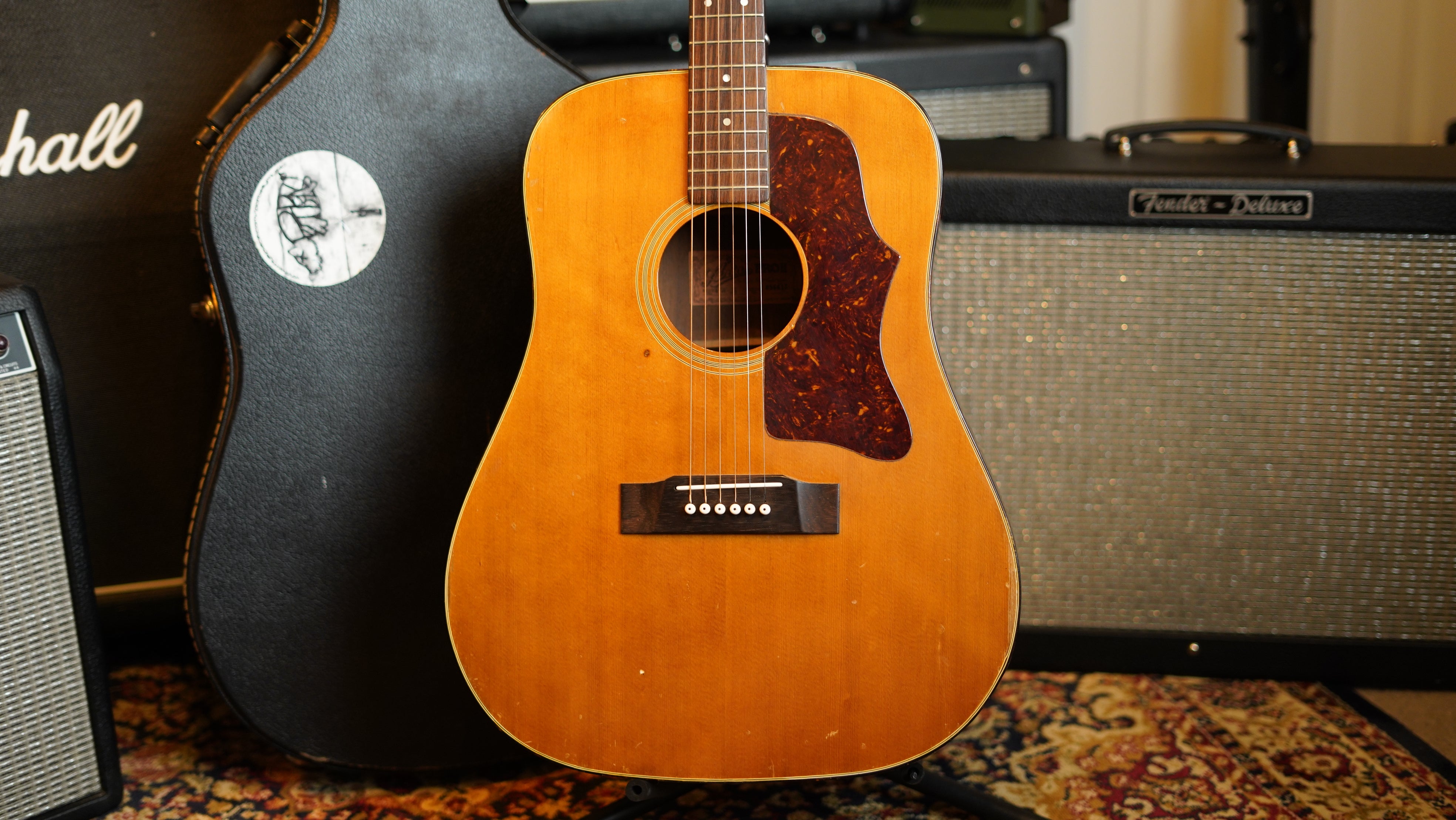 Aria Pro II PW-25 Early 70's - Natural W/ Hardcase - Matsumoku Factory ...