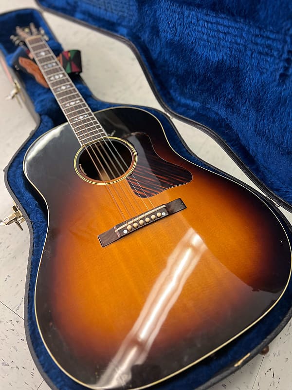 Gibson AJ Advanced Jumbo 1990 - Vintage Sunburst - Brazilian Rosewood ...