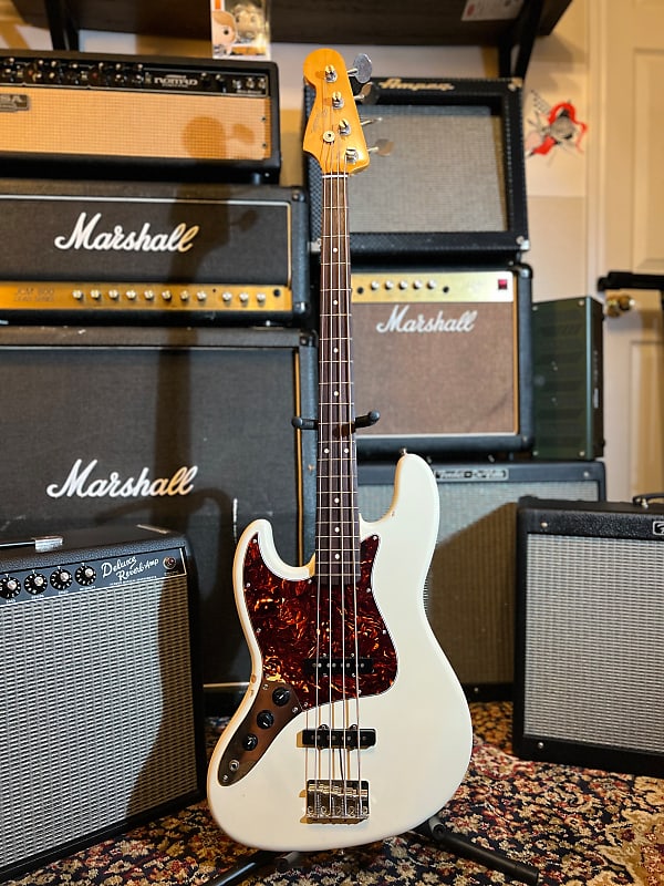 Fender JB-62 LH Jazz Bass Reissue Left-Handed MIJ – Texas Tone Factory